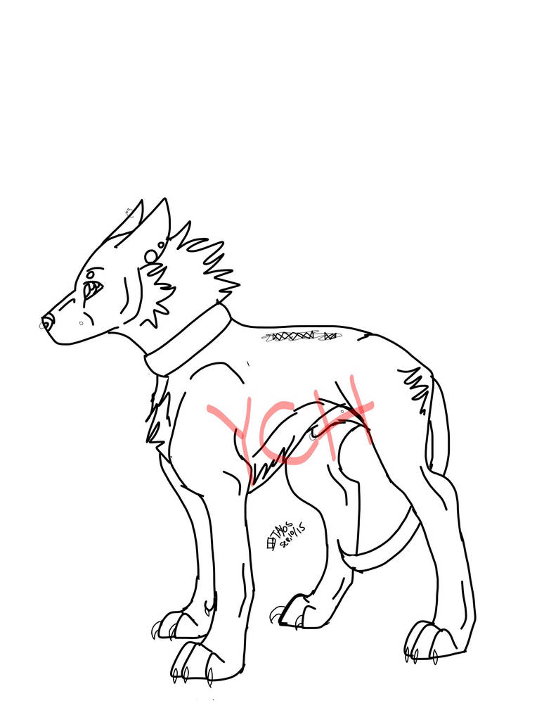 Mangy Wolf Base By Doltosarebelionfox On Deviantart