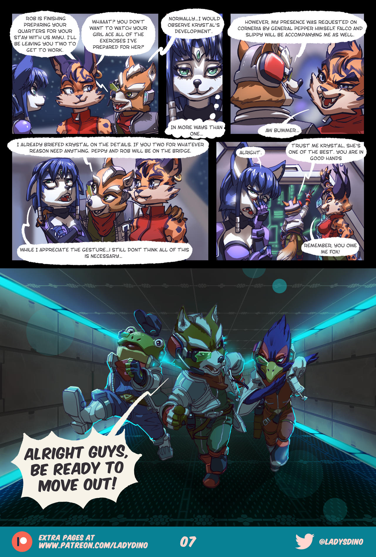 Page 7 Starfox Alternative Training Methods By Ladysdino On Deviantart