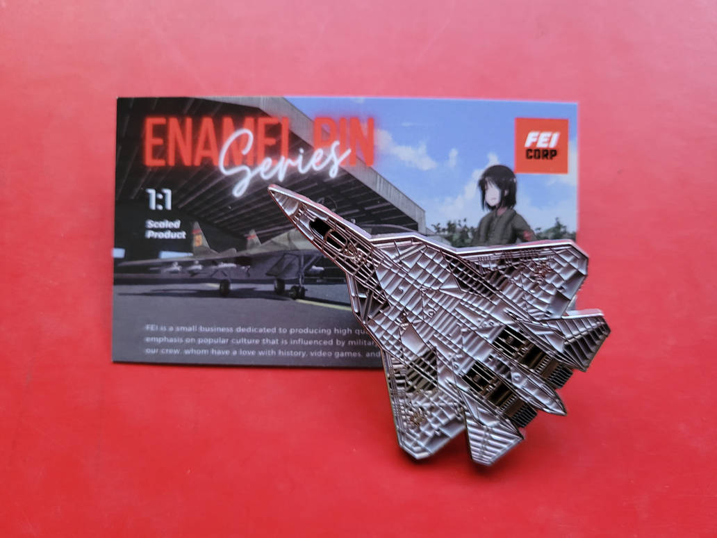 Ace Combat Su 57 Akula Enamel Pin By Feicorp On Deviantart