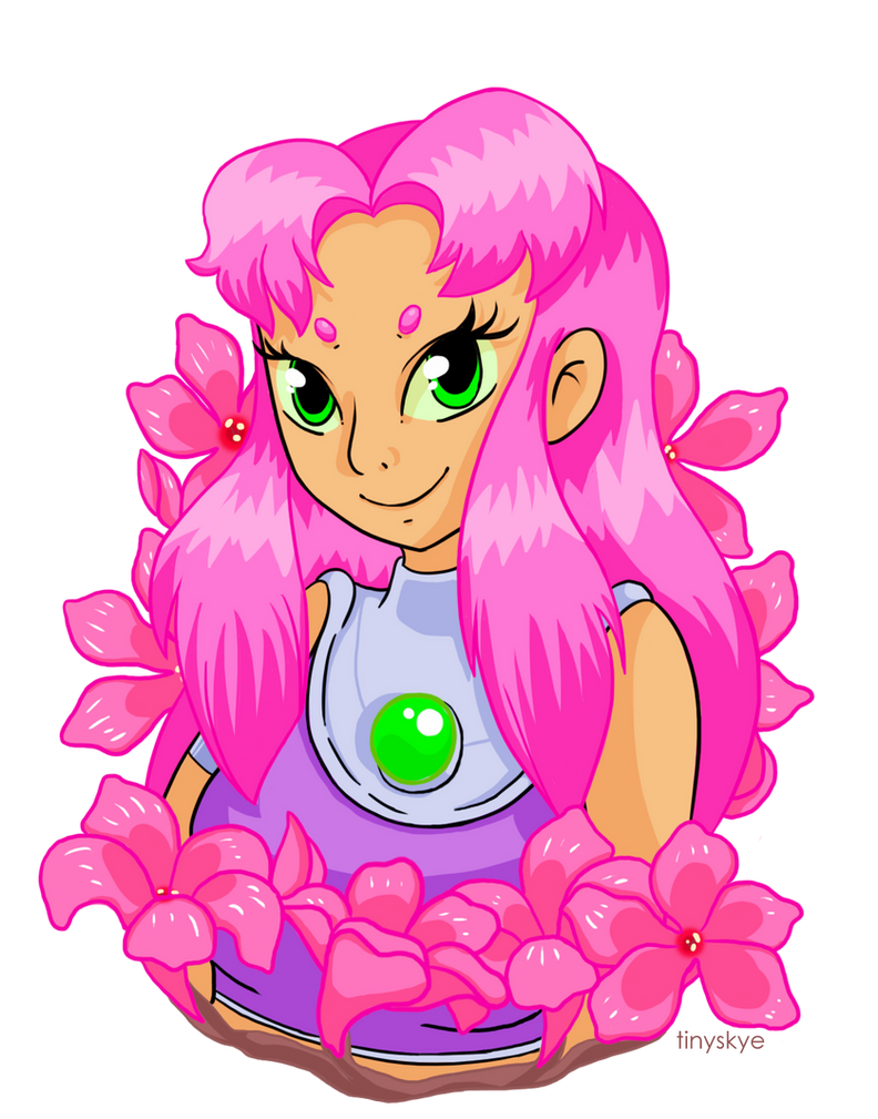 Starfire In Starfires By Tinyskye On Deviantart