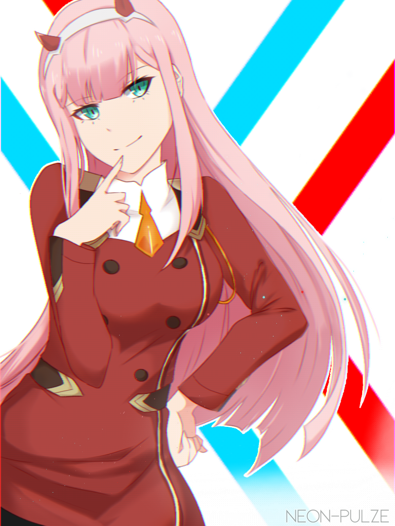 Zero Two By Neon Pulze On Deviantart