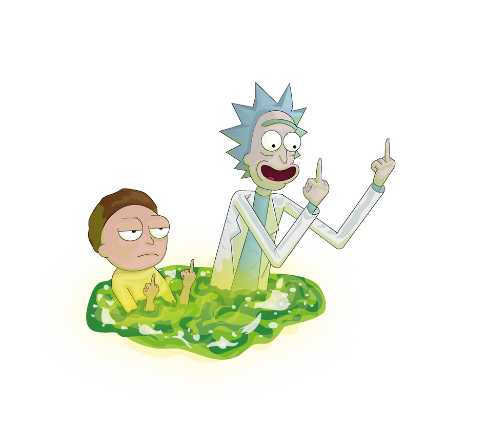 Rick And Morty Png By Lalingla On Deviantart