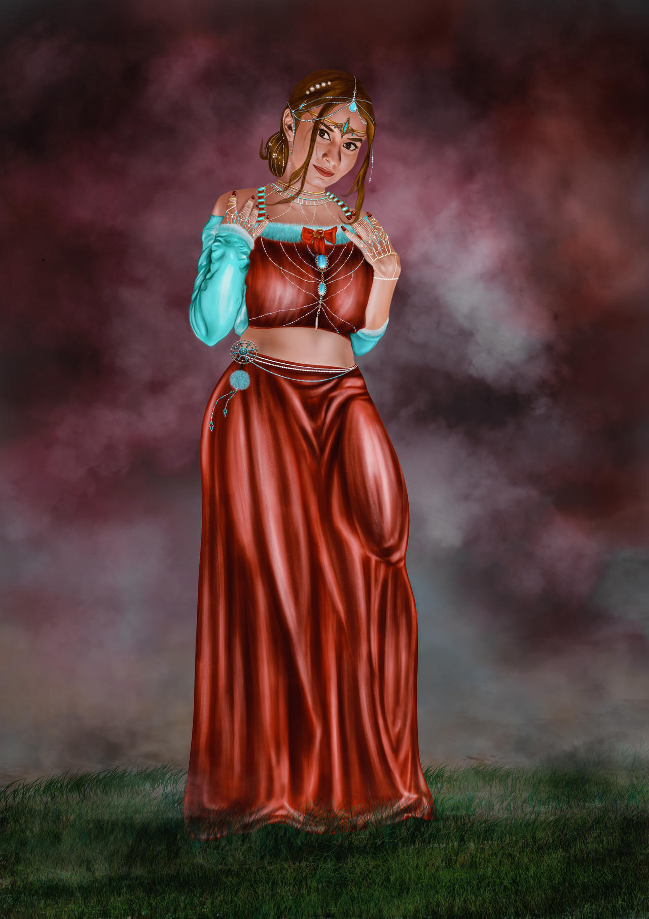 Sara Character Designing By Akashkashyap01 On Deviantart