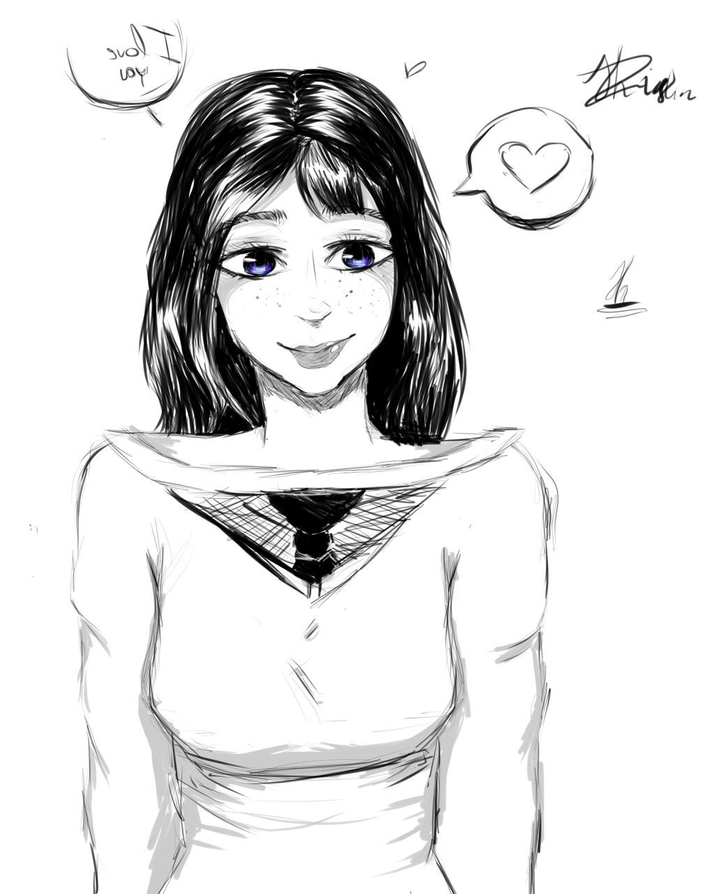 Shy Girl In Luv By Ouhdudeseriously On Deviantart