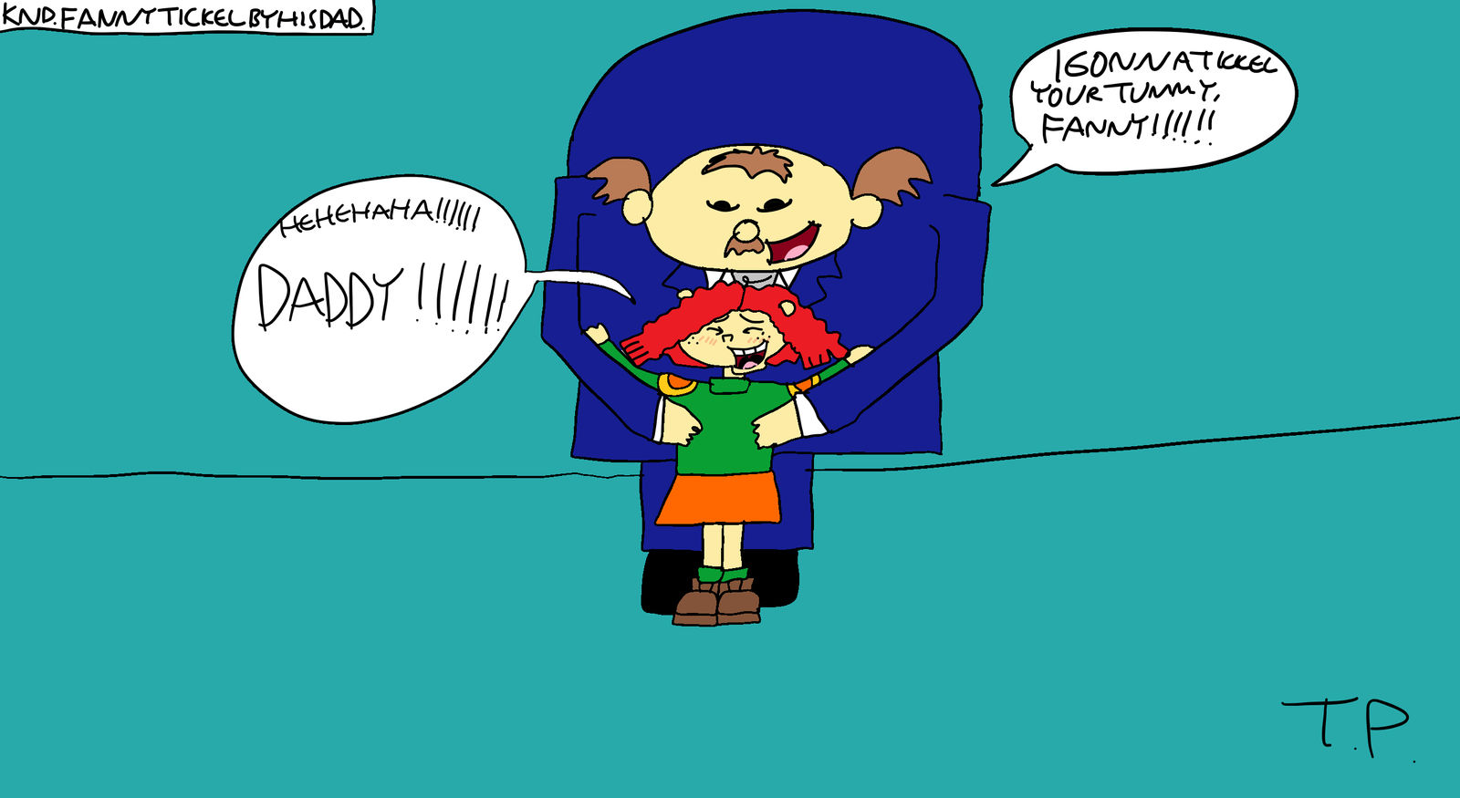 Knd Fanart120 Fanny Tickle By His Dad By Trentpage On Deviantart