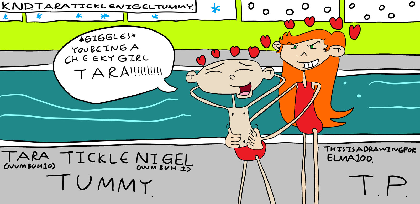 Knd Fanart689tara Tickle Nigel Tummy By Trentpage On Deviantart