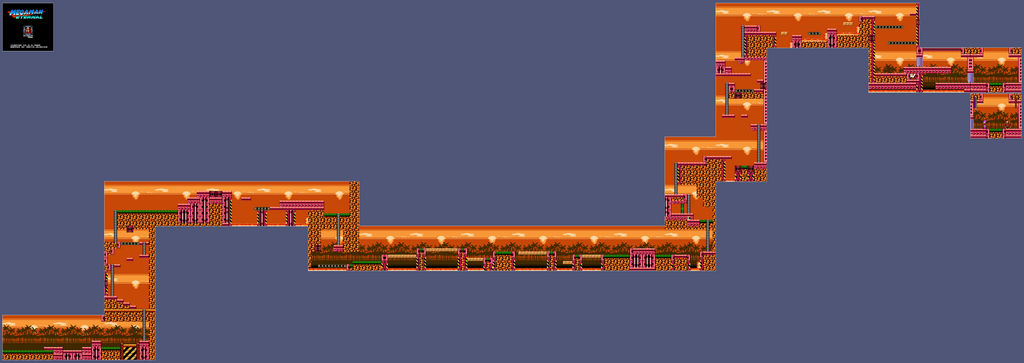 MEGA MAN ETERNAL R - SCORCH MAN STAGE MAP (O.S.) by DavidBlaster4 on ... MEGA MAN ETERNAL R - SCORCH MAN STAGE MAP (O.S.) by DavidBlaster4 on ...