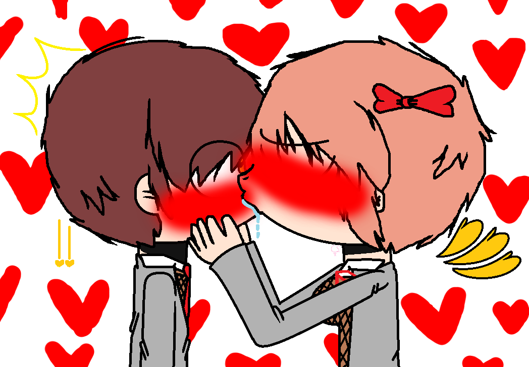 Ddlc Ssayori Mcvarious X Sayori By Camilasparkle On Deviantart