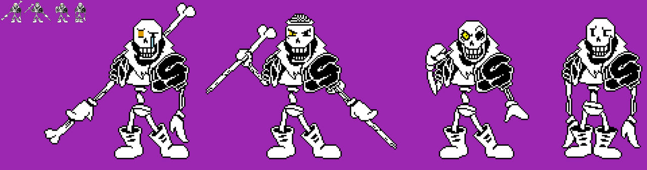 Some edited Disbelief Papyrus Sprites by heavyismorshu on DeviantArt Some edited Disbelief Papyrus Sprites by heavyismorshu on DeviantArt