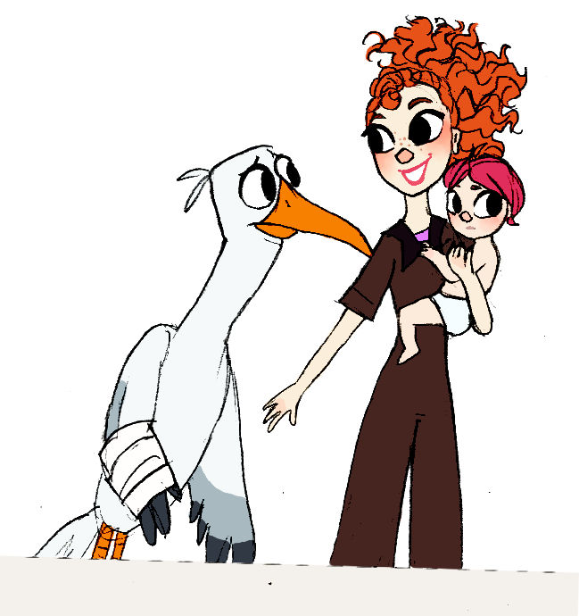 Storks Fan Art 1 By Trendystamacigian On Deviantart