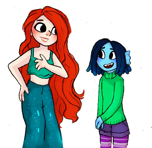 Ruby Gillman And Chelsea By Trendystamacigian On Deviantart