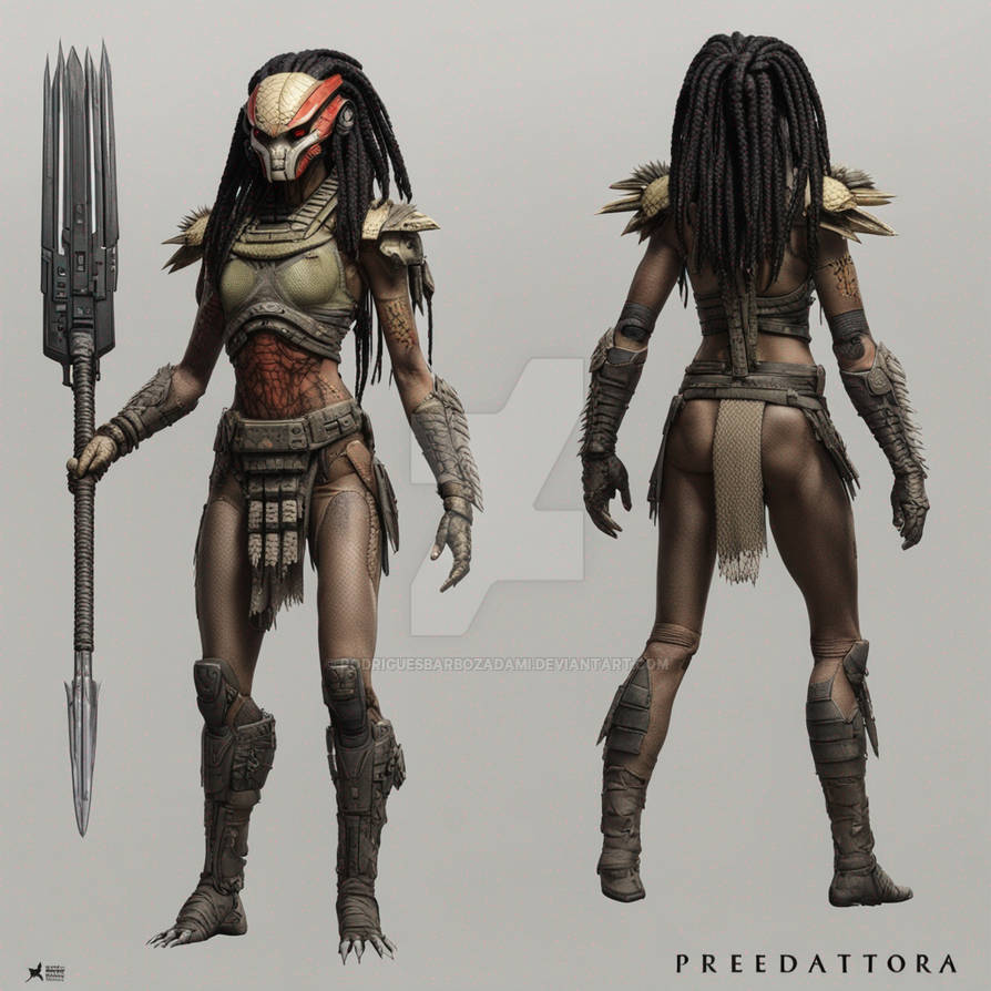 Predator Yautja Female By RodriguesBarbozaDami On DeviantArt predator-yautja-female-by-rodriguesbarbozadami-on-deviantart