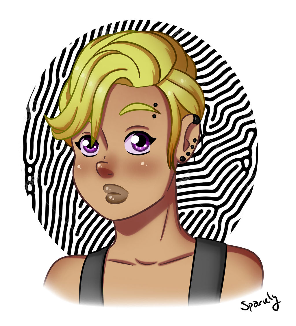 Commission Portrait Caitlin By Sparvely On Deviantart