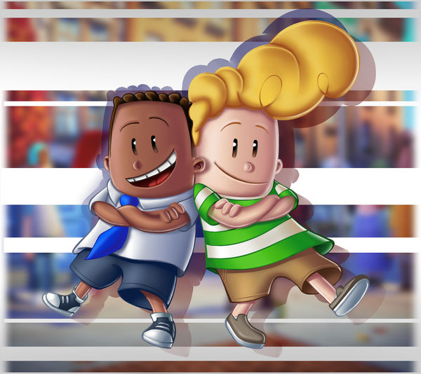 George And Harold By Pillowbuddy On Deviantart