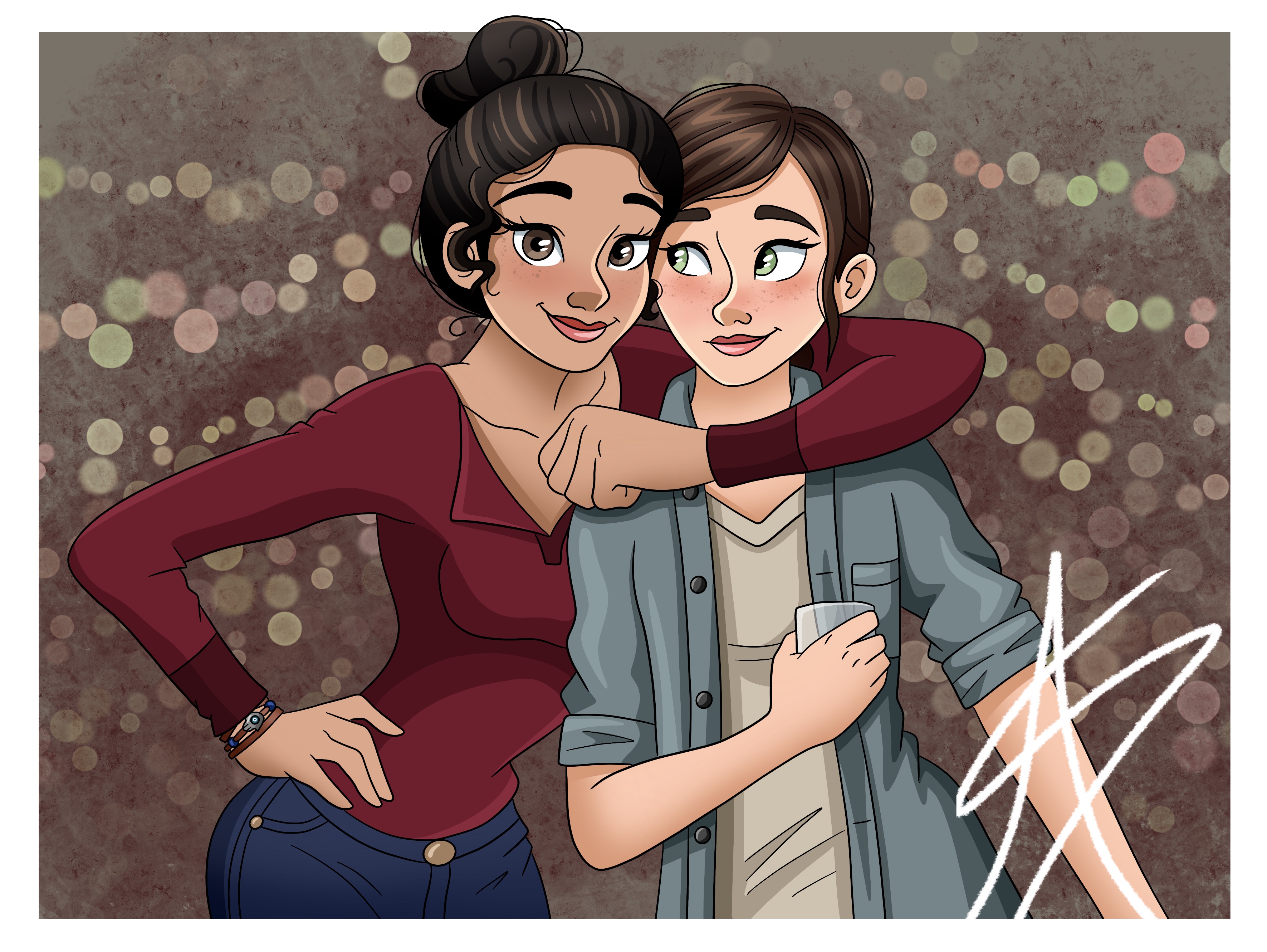 Ellie And Dina By Beautcannon On Deviantart