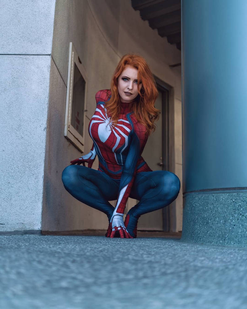 Spider Girl Ps4 Cosplay Wondercon Anaheim 2019 2 By Brokephi316 On