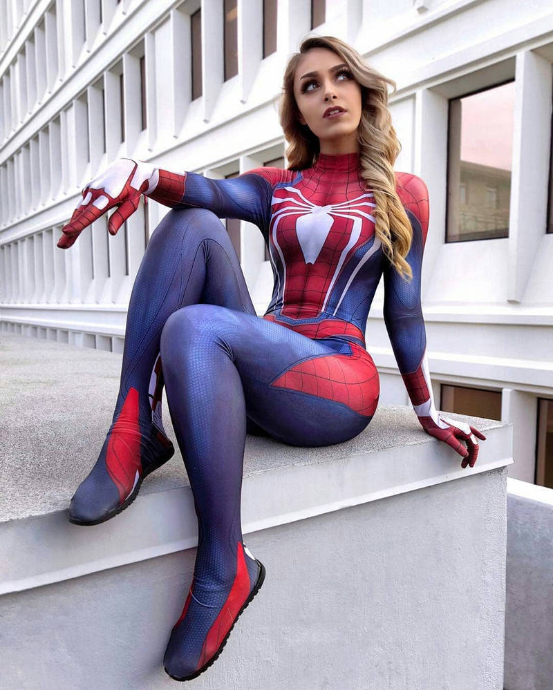 Spider Girl Ps4 Cosplay Wondercon Anaheim 2019 4 By Brokephi316 On