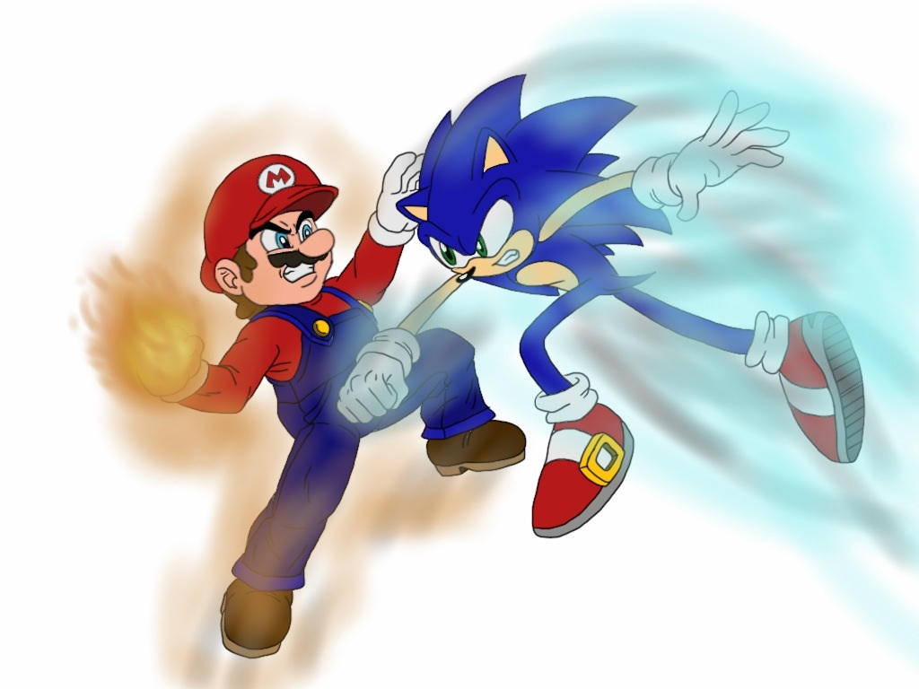 Whimsical Italian Plumber Vs Hyperactive Hedgehog By Delvallejoel On DeviantArt whimsical-italian-plumber-vs-hyperactive-hedgehog-by-delvallejoel-on-deviantart
