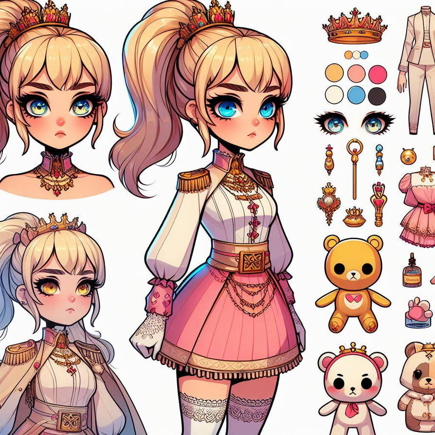 Free Little Barbie Queen By Kiynl On Deviantart