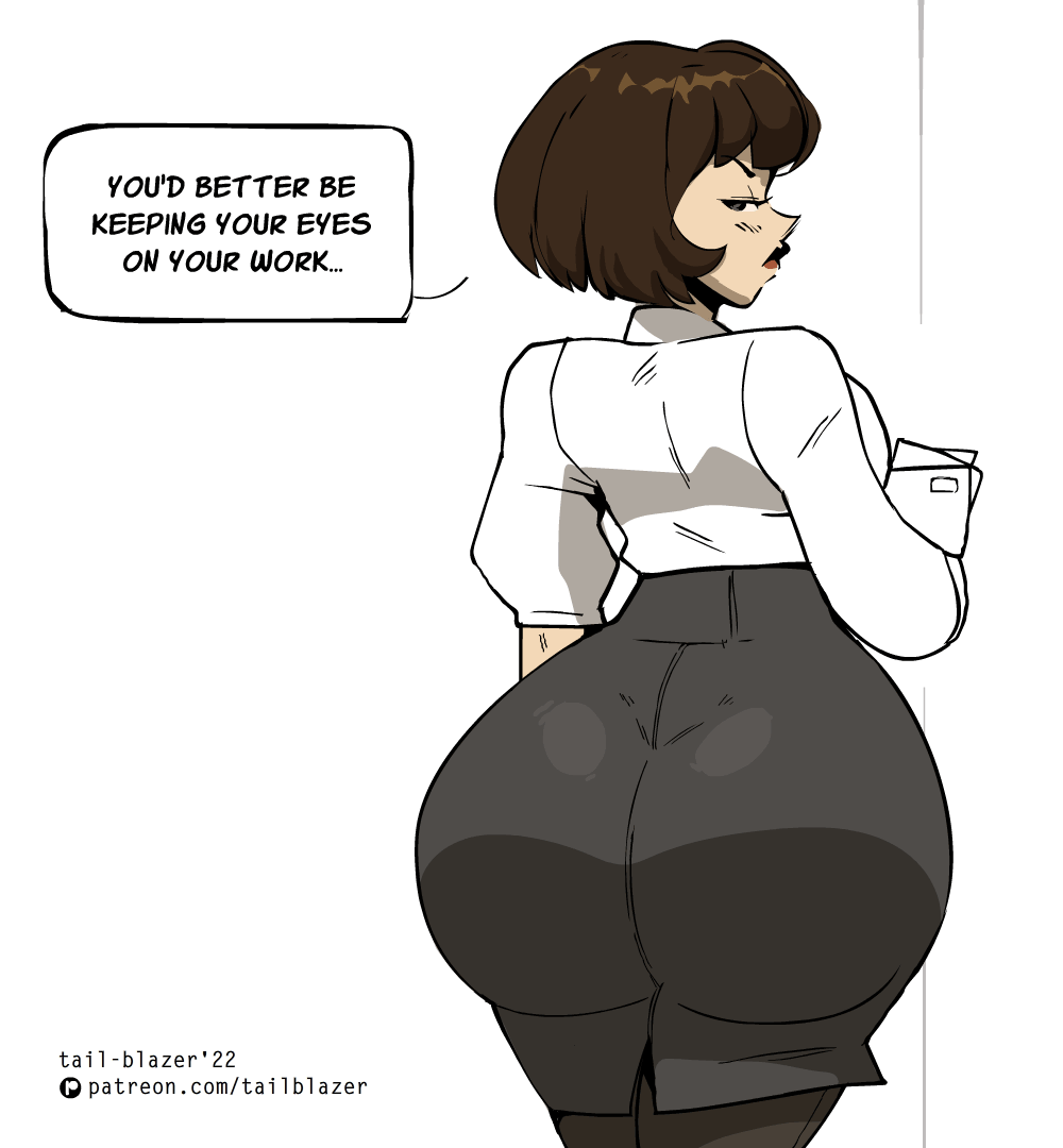 Sophia Big Butt Walk By Tail Blazer On Deviantart