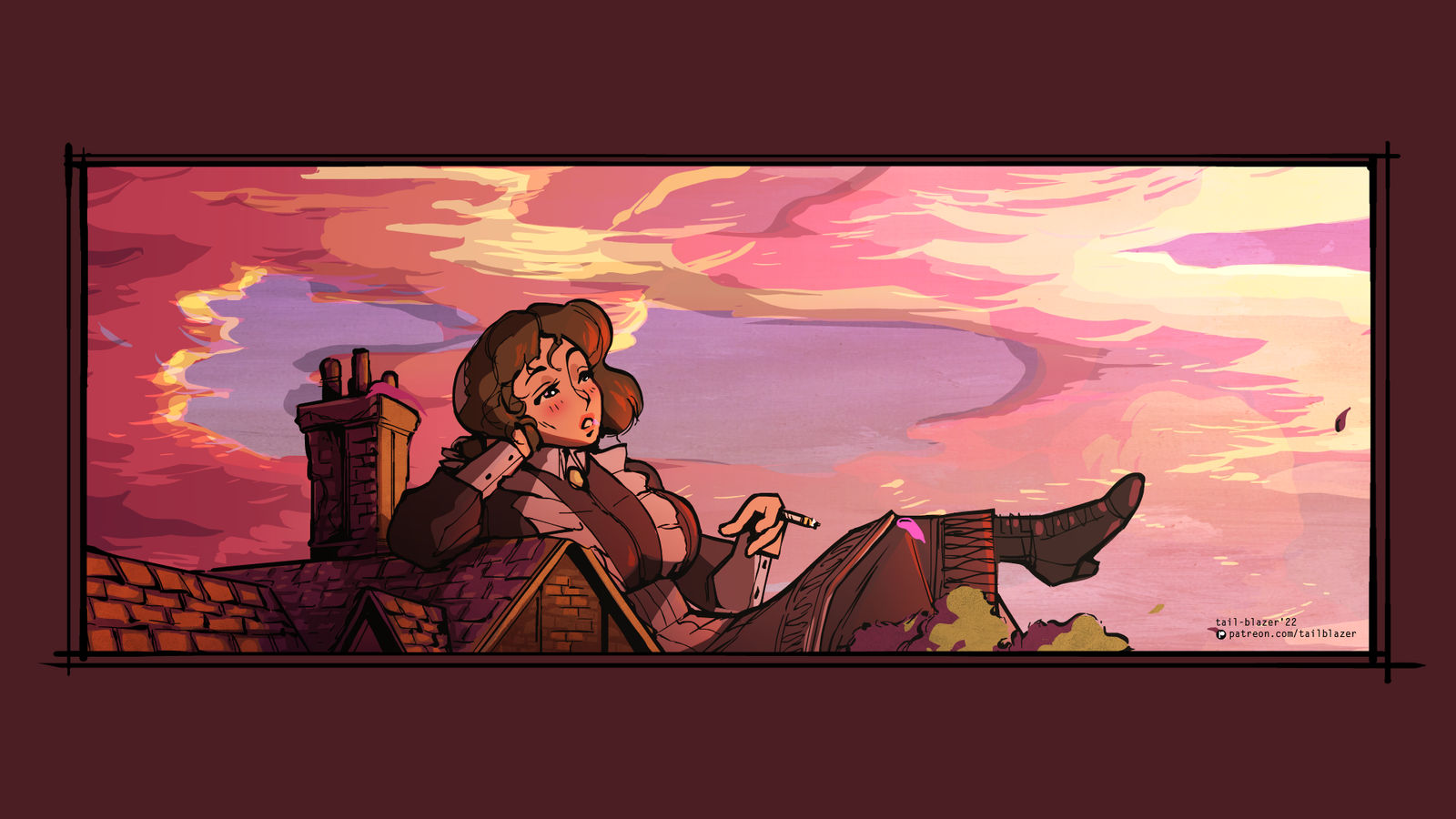 Big Tired Girl By Tail Blazer On Deviantart