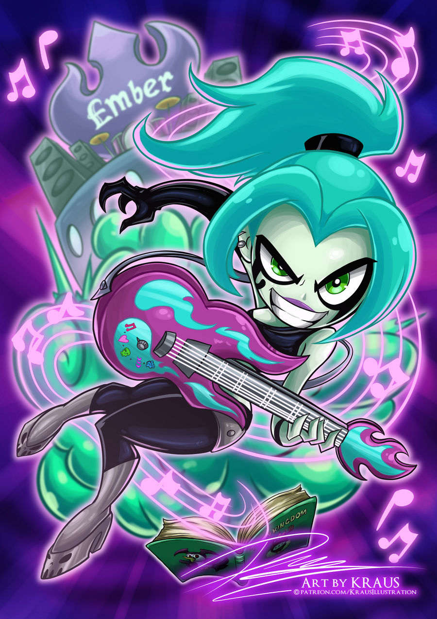 Toon Ember Mclain By Kraus Illustration On Deviantart
