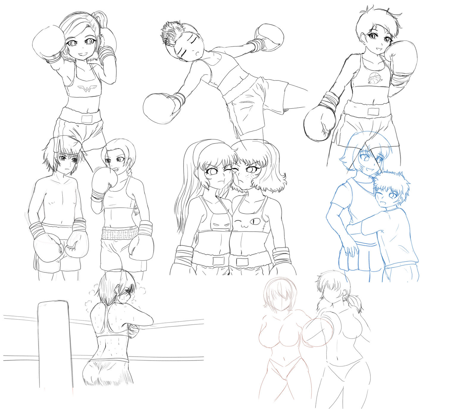 Sketch Compile - January 2024 by AzaSket on DeviantArt Sketch Compile - January 2024 by AzaSket on DeviantArt