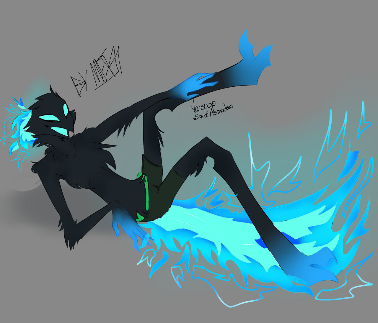 Vassago Son Of Asmodeusoc Helluva Boss By Meteorixx1 On Deviantart