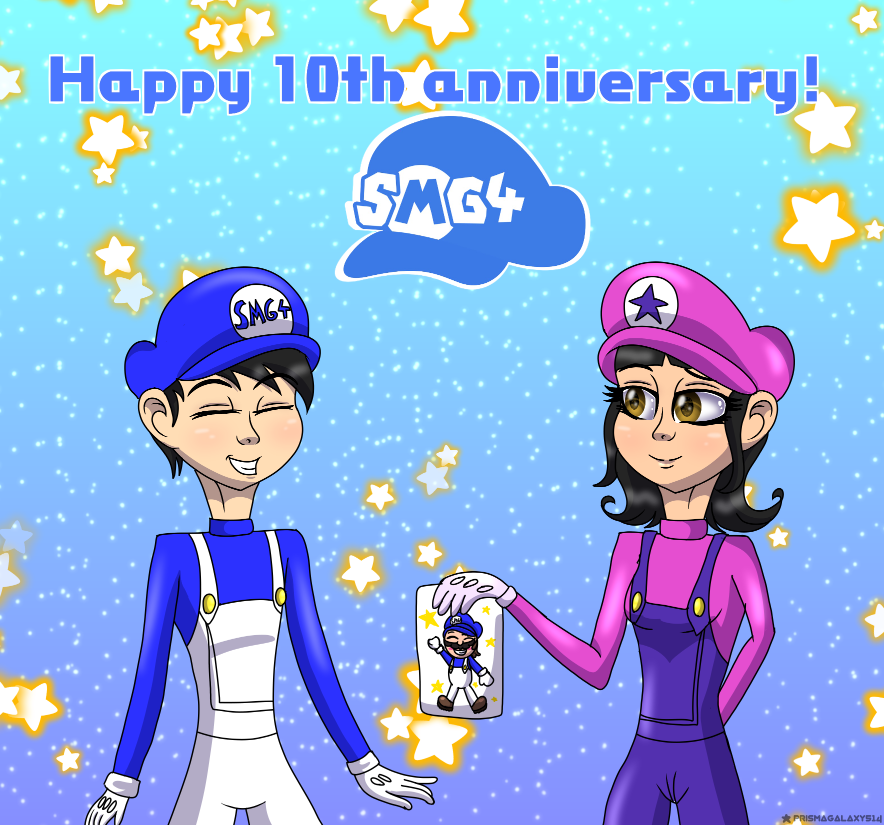 Happy 10th Anniversary Smg4 By Prismagalaxy514 On Deviantart