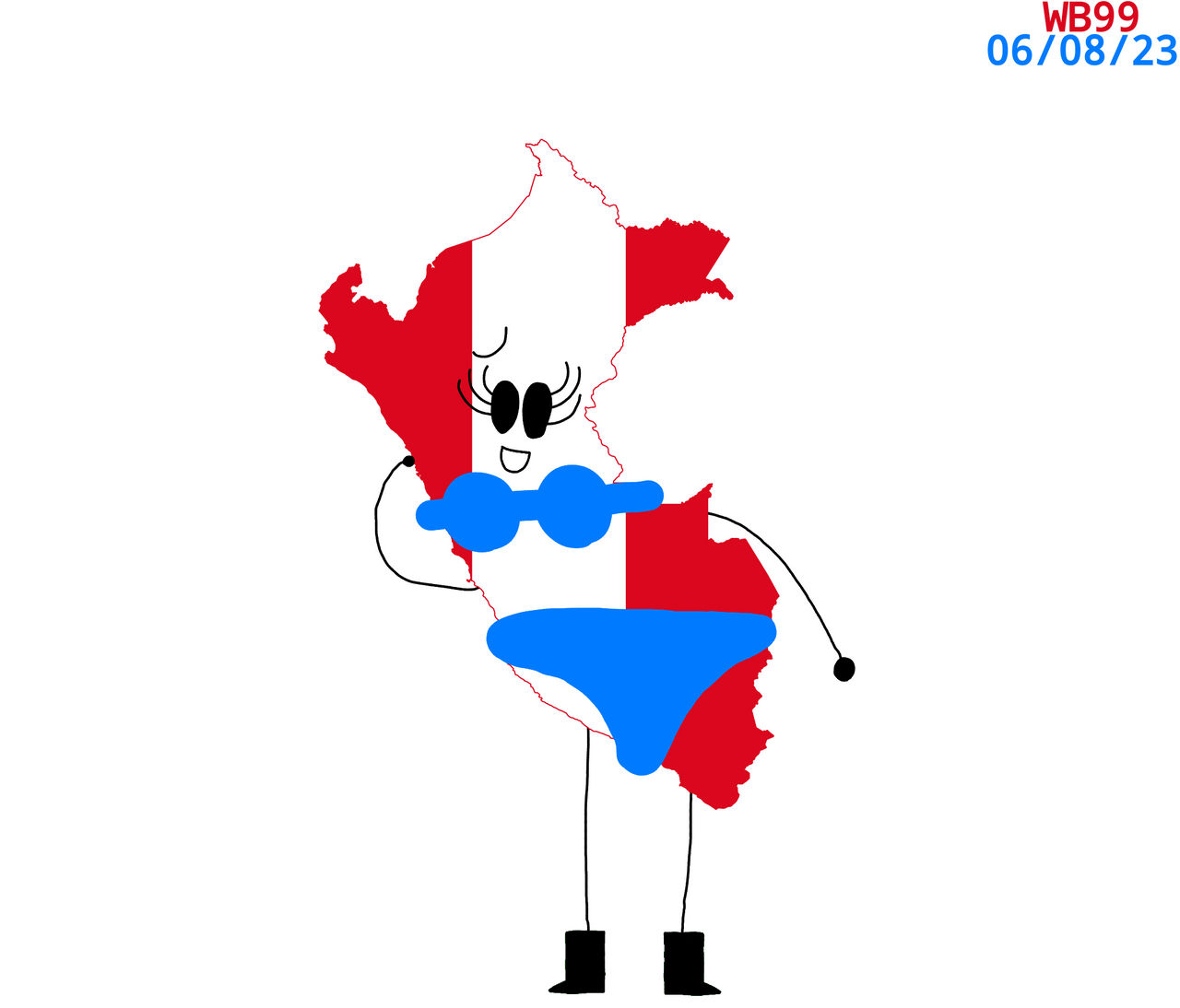 Peru In A Bikini By Wessieboi99 On Deviantart