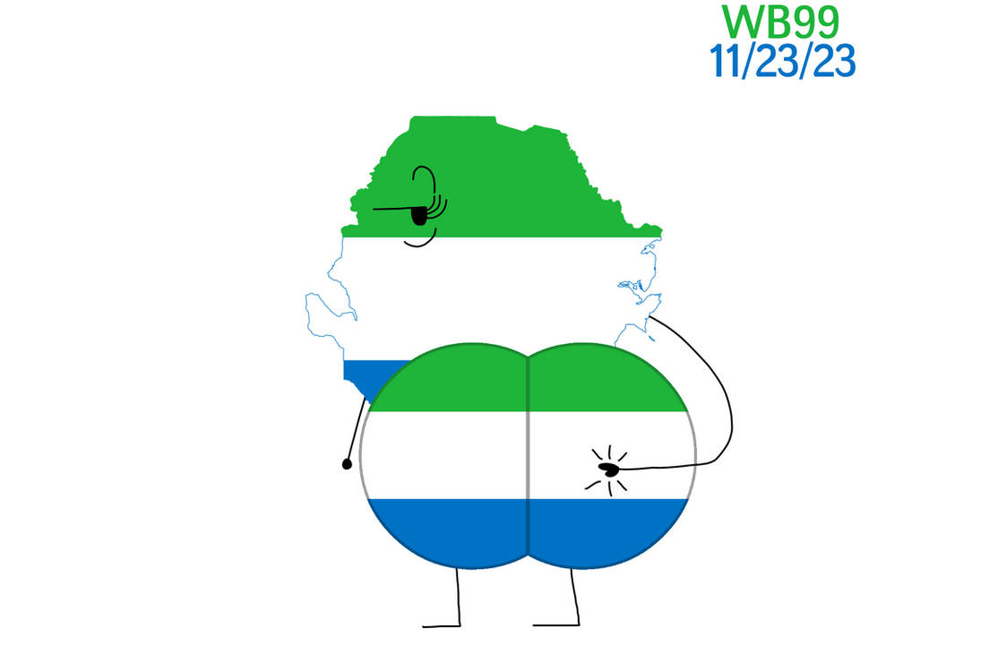Sierra Leone Smacks Her Butt By Wessieboi99 On Deviantart