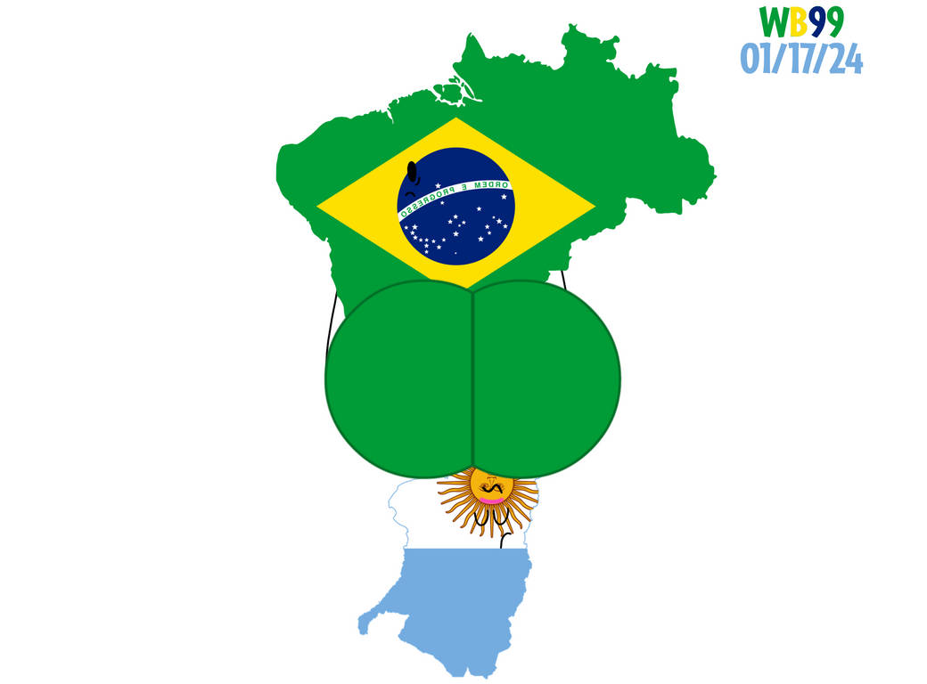 Brazil Facesits Argentina By Wessieboi99 On Deviantart