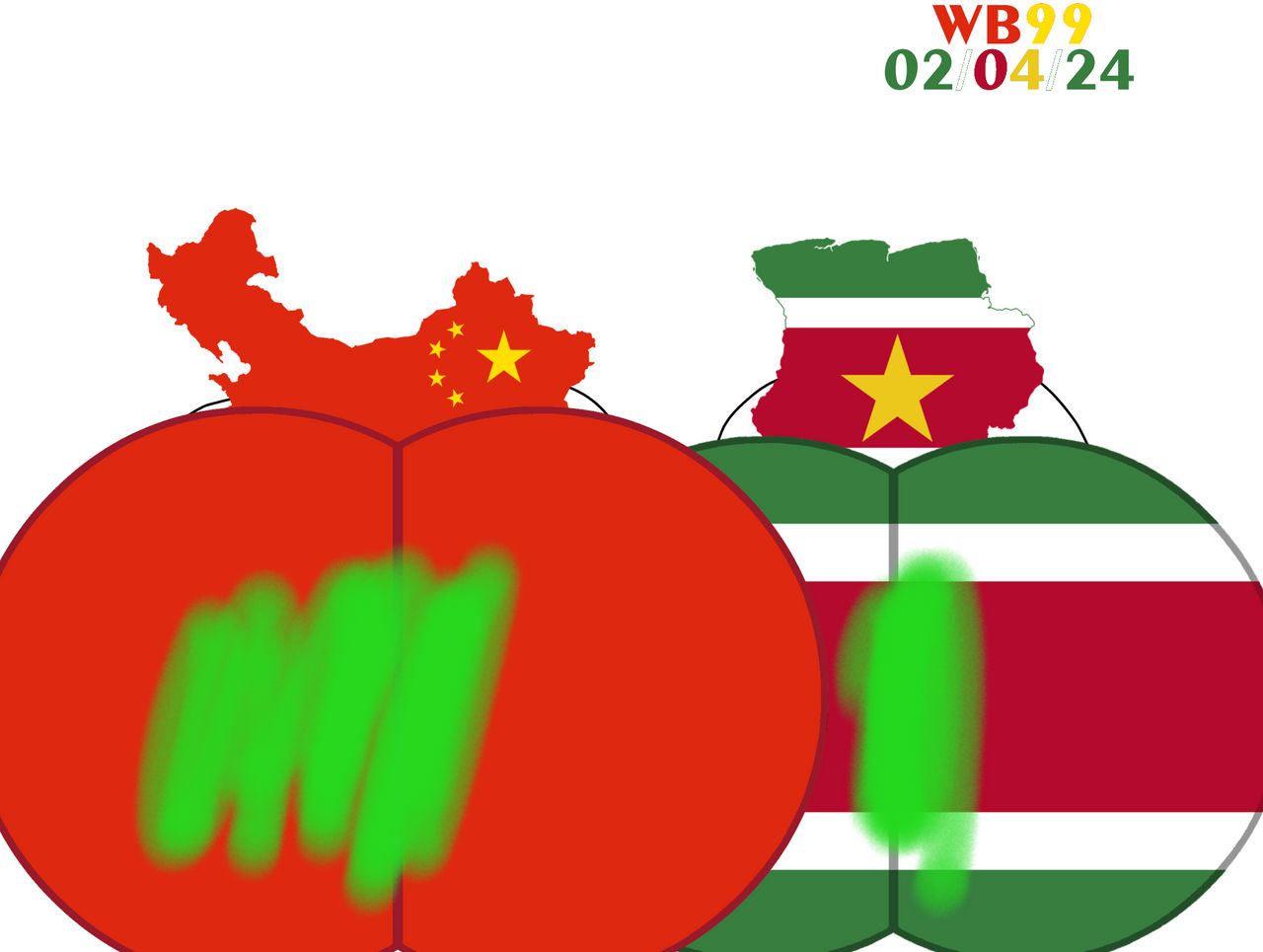 China And Suriname Fart Together By Wessieboi99 On Deviantart
