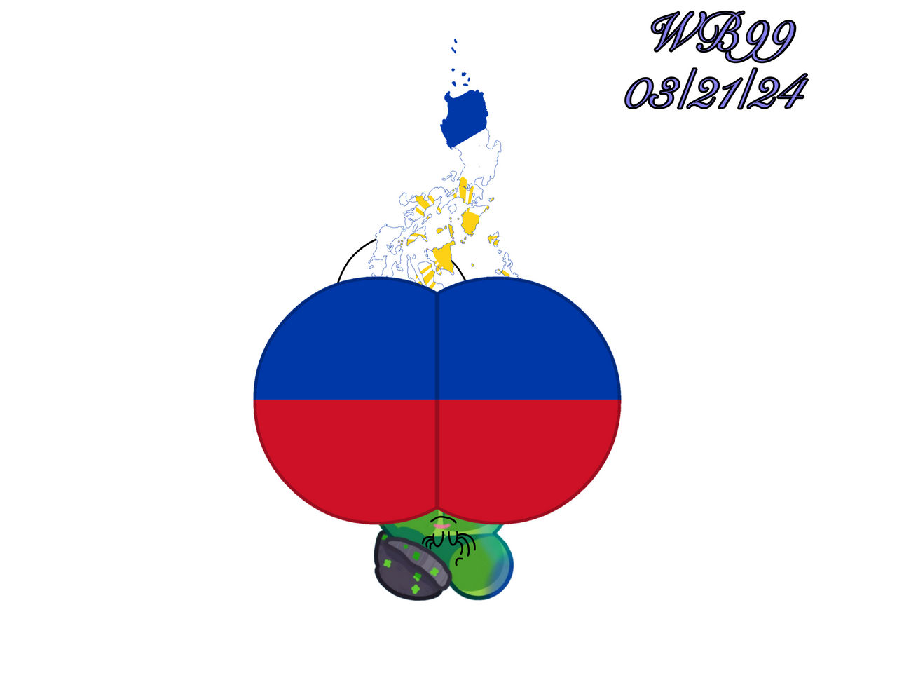 Philippines Facesits Irish By Wessieboi99 On Deviantart