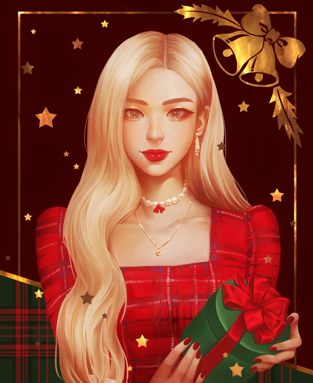 Christmas Rose Blackpink By Renaillusion On Deviantart