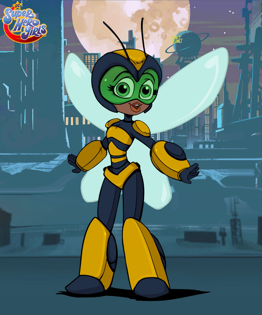 Dc Girls Bumblebee By Chronorin On Deviantart