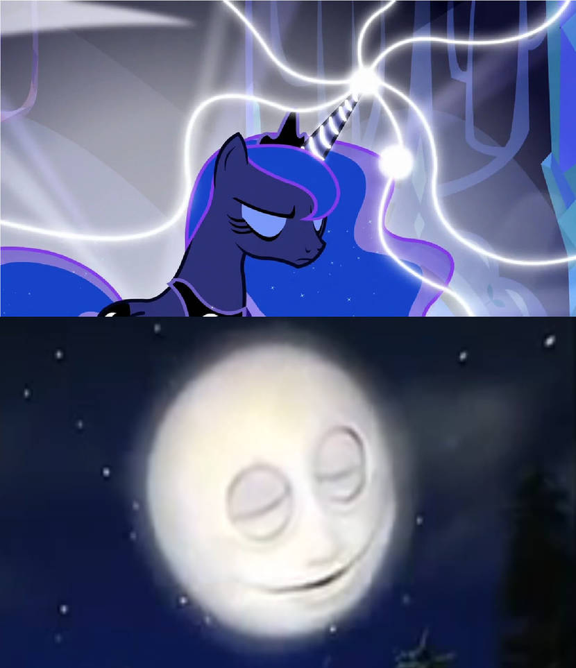 Princess Luna Enters Luna The Moons Dream By Ehrisbrudt On Deviantart
