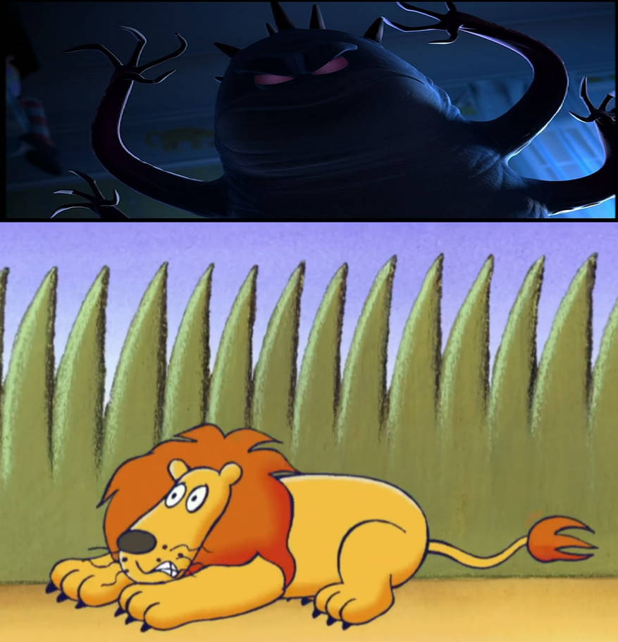 Thaddeus Bile Scares Reginald The Lion by ehrisbrudt on DeviantArt Thaddeus Bile Scares Reginald The Lion by ehrisbrudt on DeviantArt