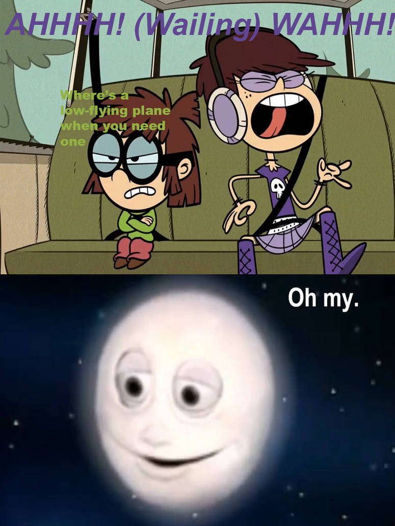 Luna Louds Singing Shocks Luna The Moon By Ehrisbrudt On Deviantart