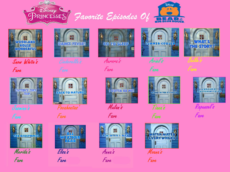 Disney Princesses Favorite Bitbbh Episodes By Ehrisbrudt On Deviantart