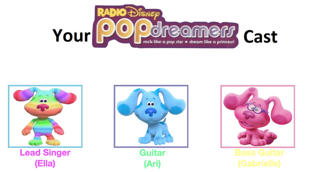 Blues Clues Radio Disney Popdreamers Cast Meme By Ehrisbrudt On Deviantart