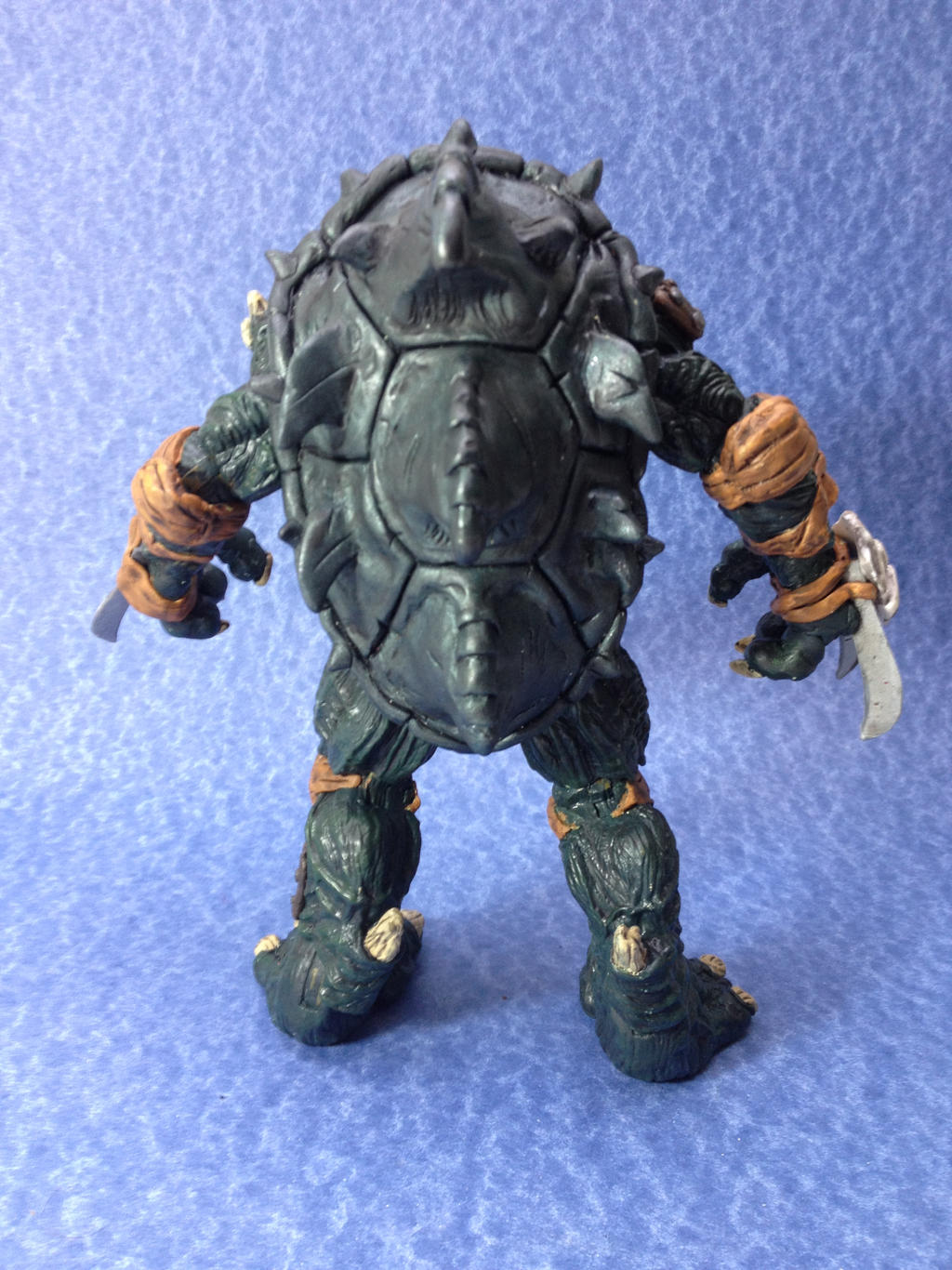 TMNT Slash custom action figure back view by connorobain on DeviantArt TMNT Slash custom action figure back view by connorobain on DeviantArt