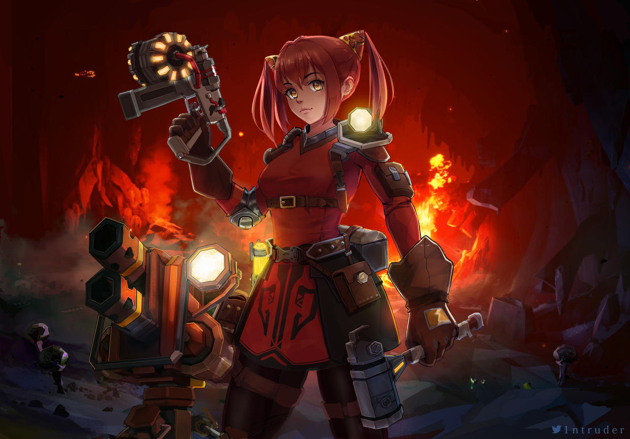 Deep rock Galactic Fanart engineer by Intruder251 on DeviantArt Deep rock Galactic Fanart engineer by Intruder251 on DeviantArt