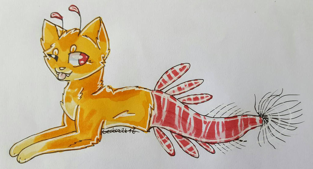 Commission 12 Casper Kat By Geckozii On Deviantart