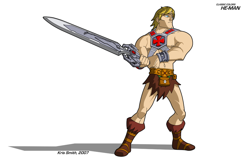Classic Colors He-Man by KrisSmithDW on DeviantArt