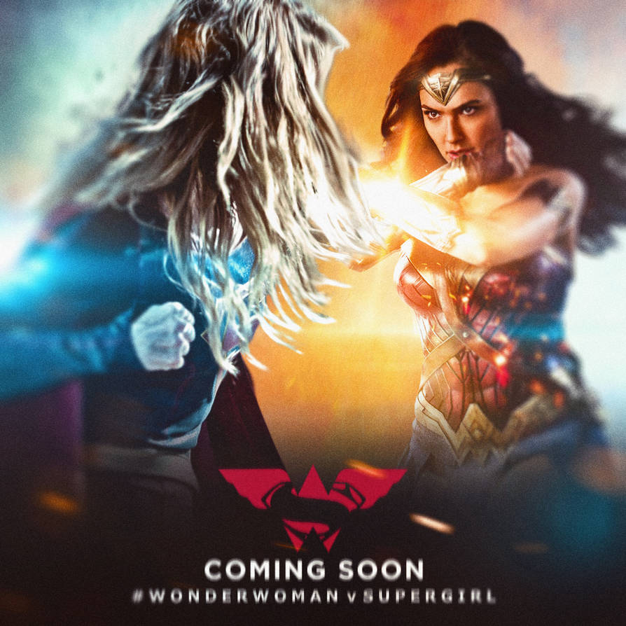 Wonder Woman Vs Supergirl By Masaolab On Deviantart