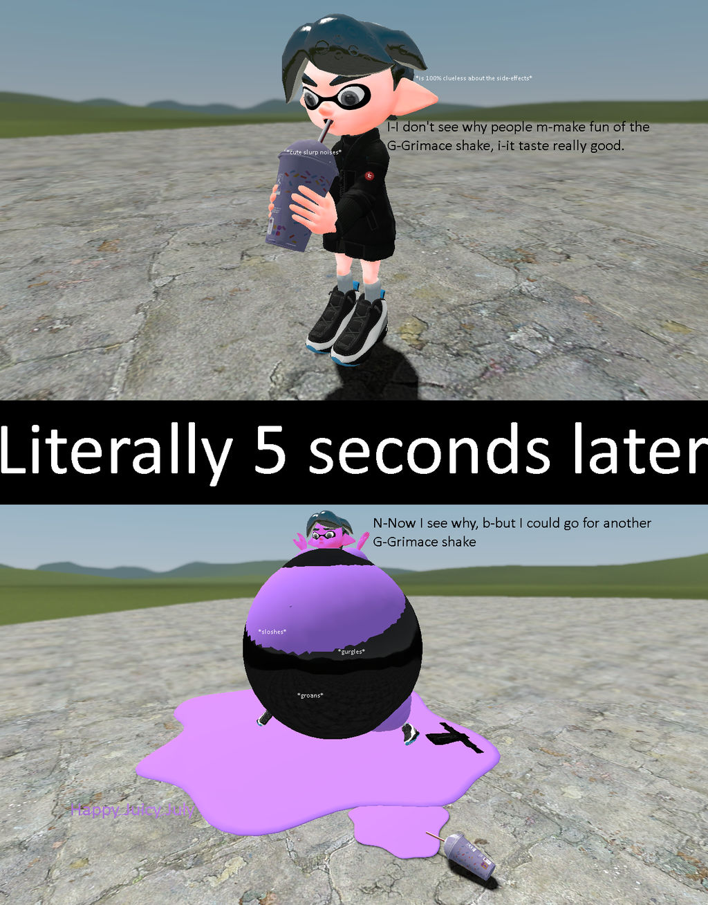 Timmys Grimace Shake By Inflationlover1234 On Deviantart