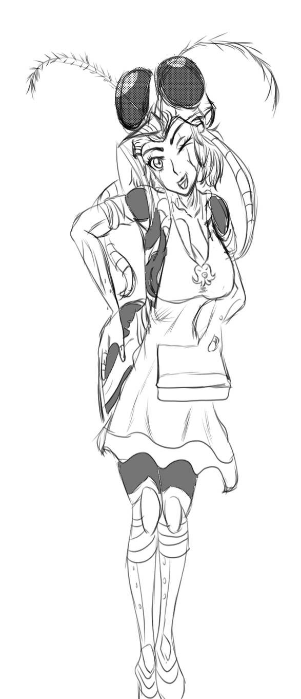 Mosquito Girl By Volt24 On Deviantart
