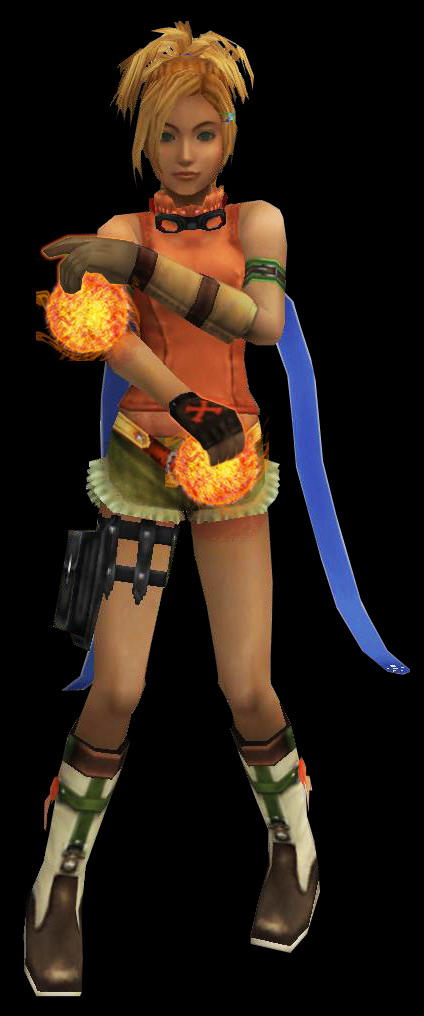 Rikku The Fire Elementalist By Frozen Knight On Deviantart