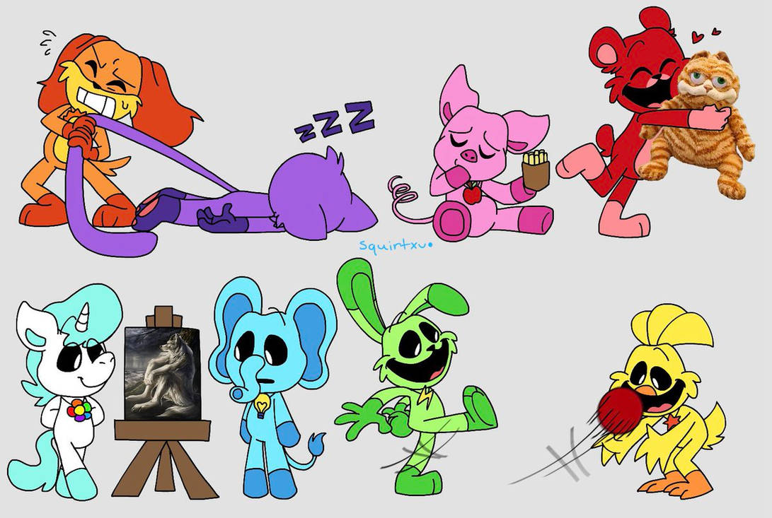 The smiling critters by Cultofthelamb on DeviantArt The smiling critters by Cultofthelamb on DeviantArt
